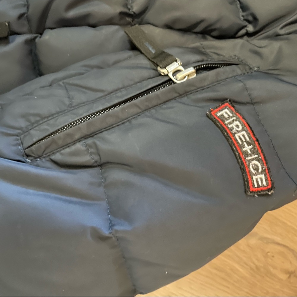 Bogner Fire And Ice Saelly Ski Jacket Size 8 Navy Gem